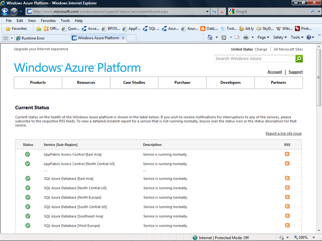 OakLeaf Systems: Windows Azure and Cloud Computing Posts for 9/7/2010+